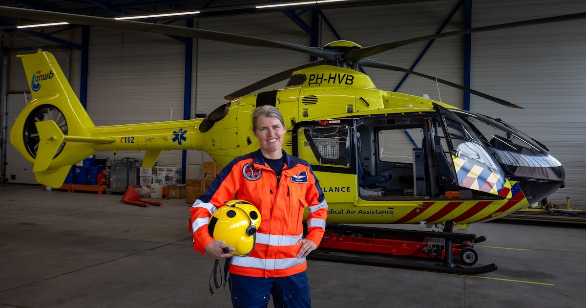 Amanda is piloot op de traumaheli: ‘Het is een druk leven, maar het is ...