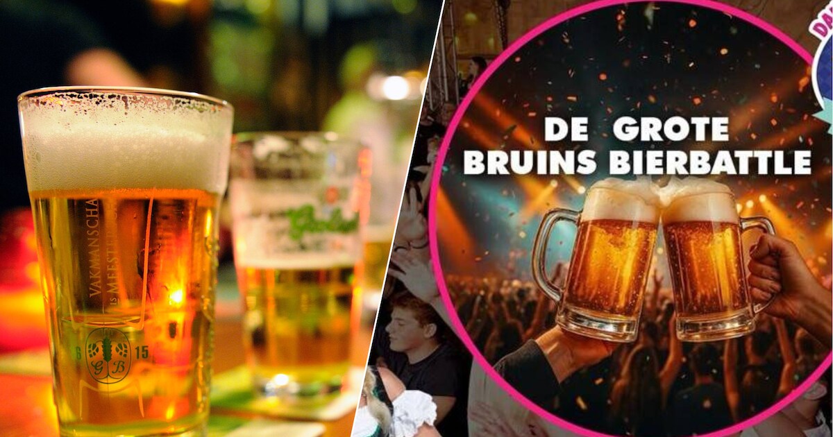 Verontwaardiging over bierdrinkwedstrijd in Dancing Bruins: ‘Dit is ...