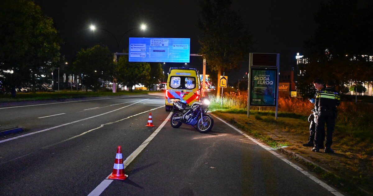 Motorrijder gewond bij eenzijdig ongeval op A35 in Almelo | 112 nieuws Almelo | tubantia.nl