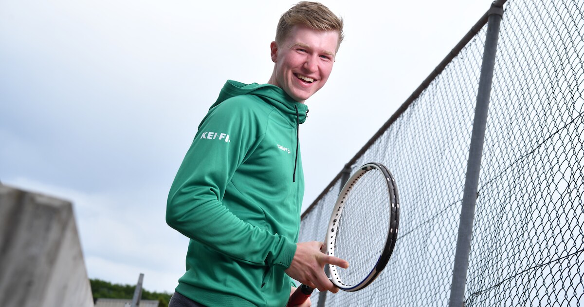 Jelte (24) gaat van Roland Garros naar het Grintebos in een paar dagen ...
