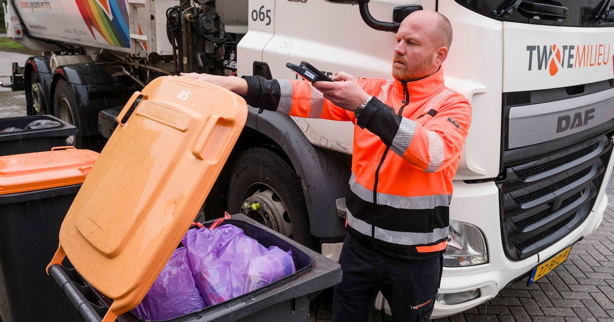 Scanner erbij: Twente Milieu controleert nu wat jij in de pmd-container ...
