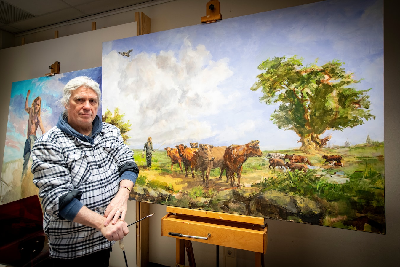 David (61) wekt gezonken meesterwerk tot leven (en haalt daarmee finale ...