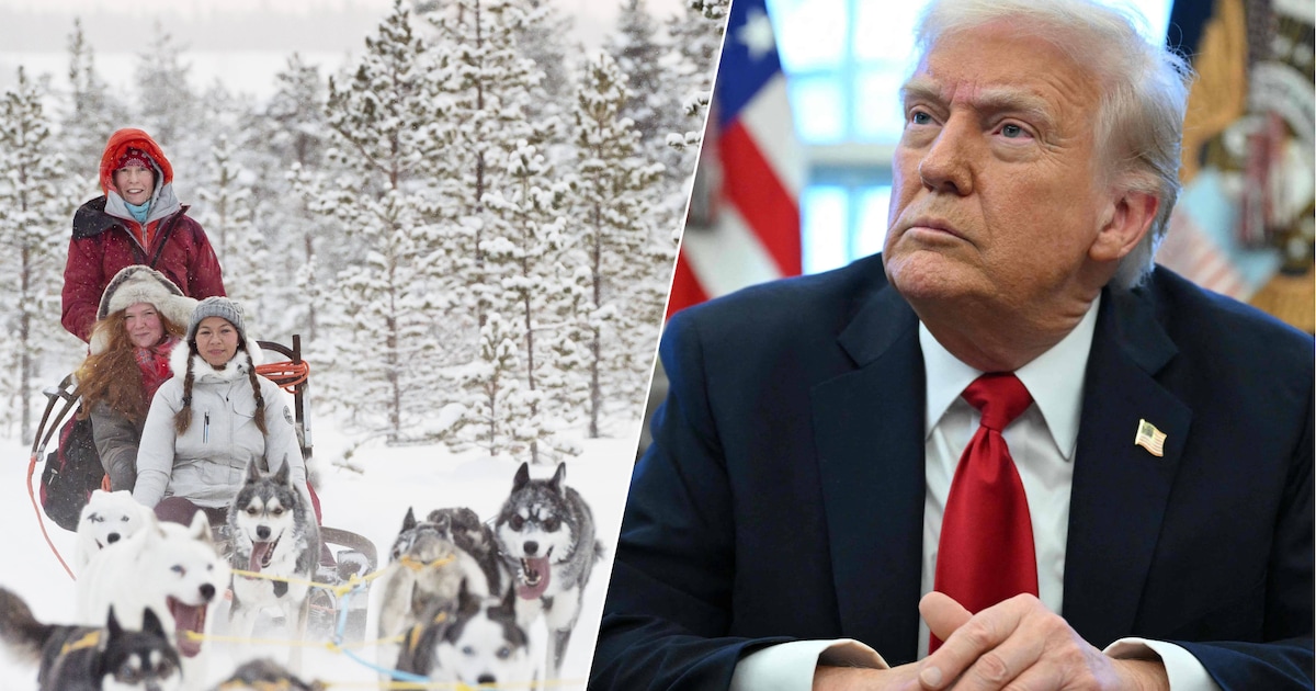 Trump dringt aan op ‘deal’ met Groenland: ‘Hun verdediging is twee ...