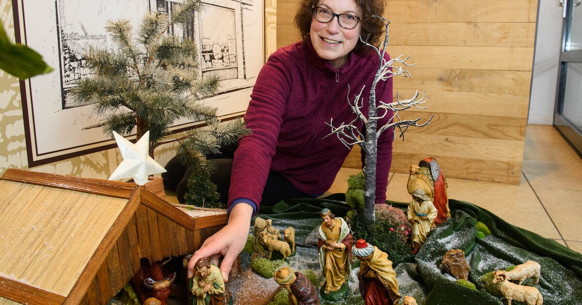 Alice vertelt kerstverhaal met haar 50 kerststallen in etalages in ...