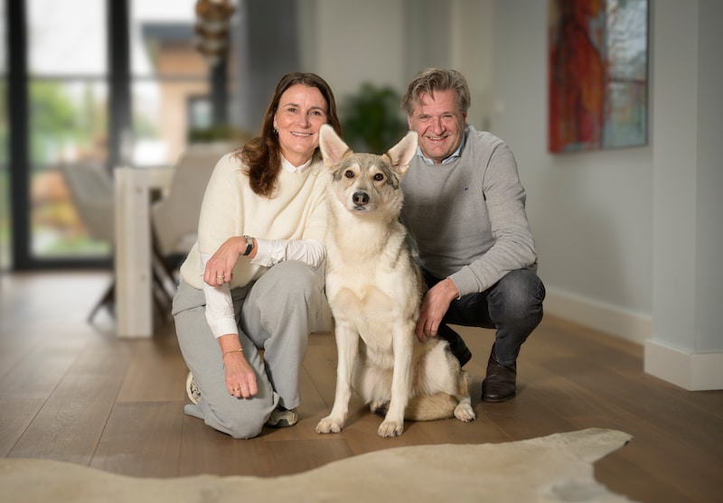 De hond van Thomas en Annette is net een wolf: ‘We kunnen haar niet ...