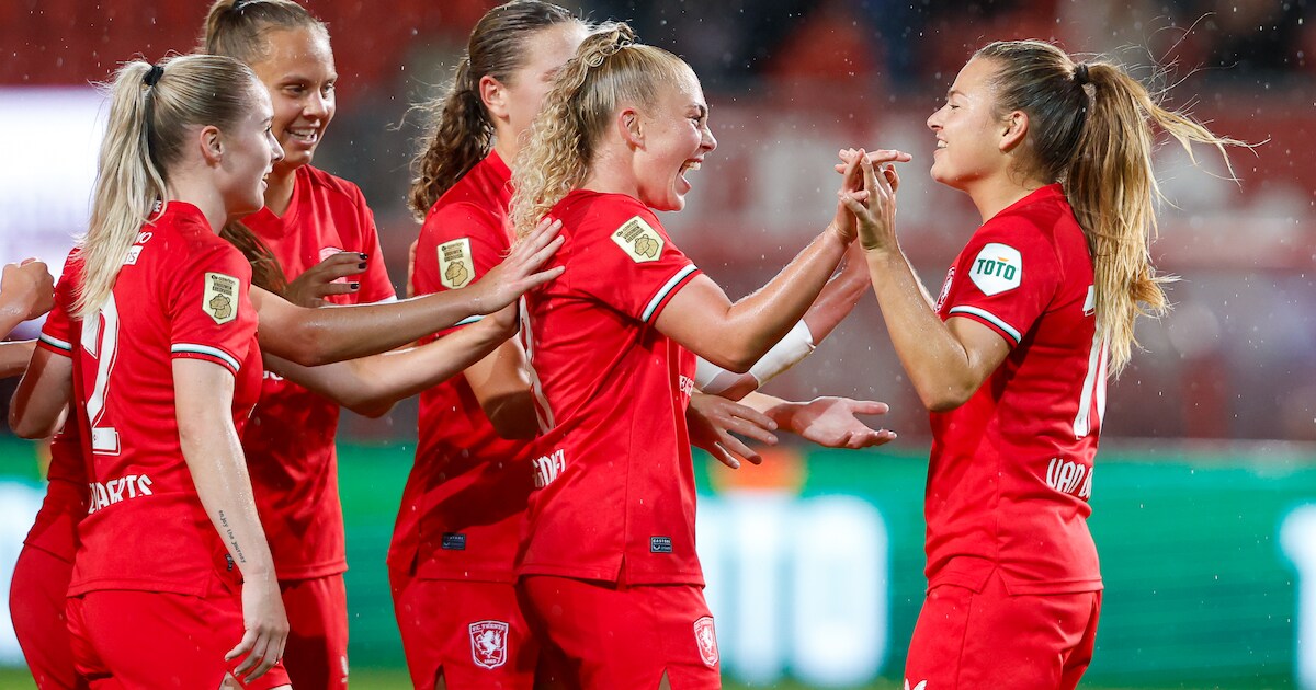 FC Twente Vrouwen rekent af met Osijek en plaatst zich voor het eerst in geschiedenis voor ...