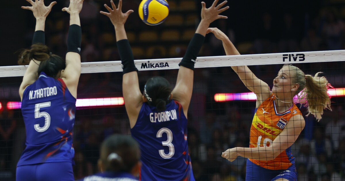Nederlandse volleybalsters winnen in Thaise heksenketel | Sport ...