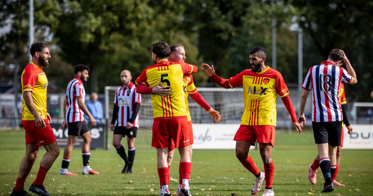FC Aramea maakte in drie duels al negentien goals, trainer David heeft ...