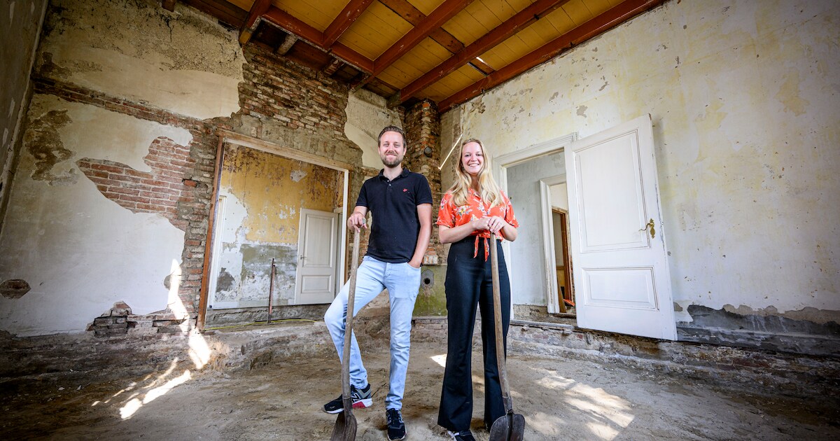 Jong stel vindt droomhuis in de Achterhoek, maar slaapt eerst nog twee ...