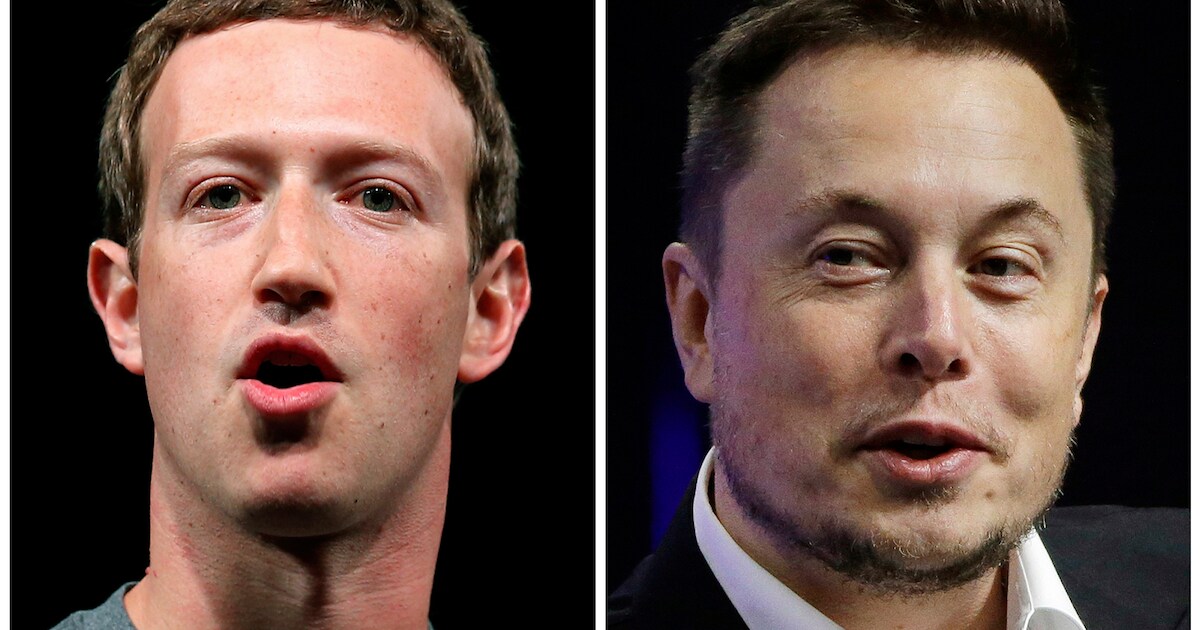 Mark Zuckerberg over gevecht met Musk: Hij neemt het niet serieus | Tech | tubantia.nl