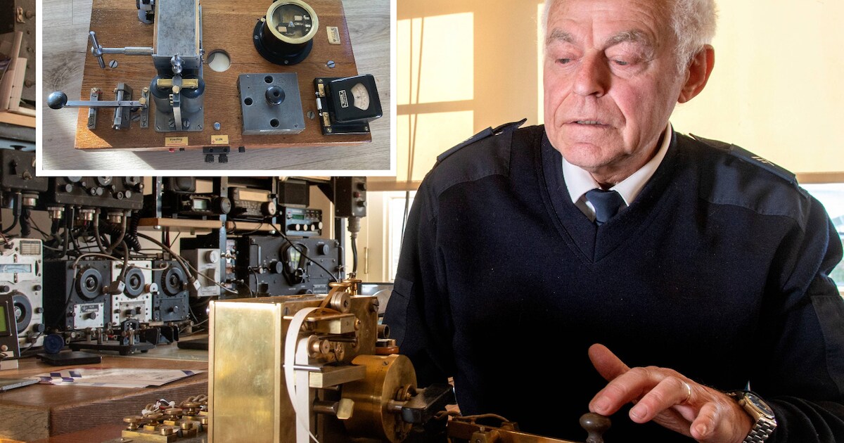 Piet (82) laat morseschrijvers weer piepen: opknapbeurt zorgt voor ...