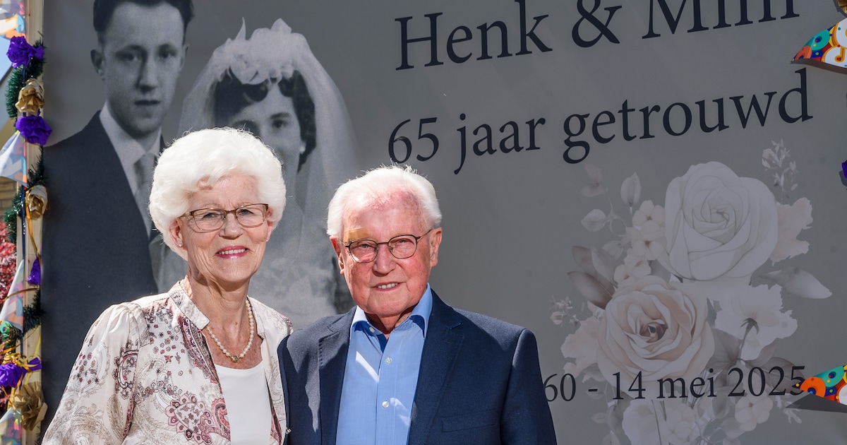 Mini en Henk uit Rekken al 65 jaar dolgelukkig samen: ‘We hebben het ...