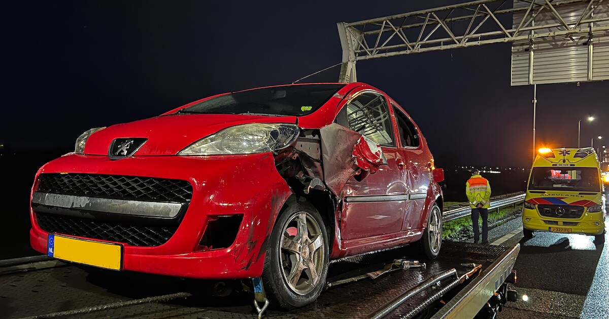 Ongeluk op A1 bij knooppunt Beekbergen zorgt voor files in avondspits | Apeldoorn | tubantia.nl