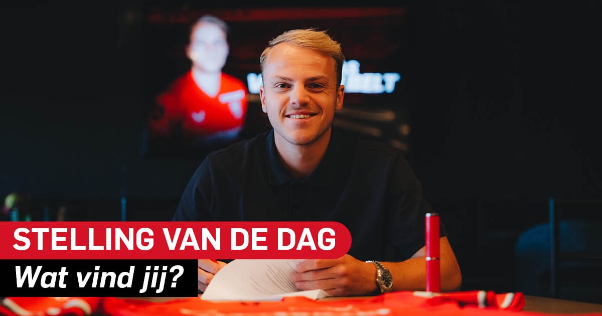 Stelling | Ik ben blij met de komst van Thomas van den Belt naar FC ...