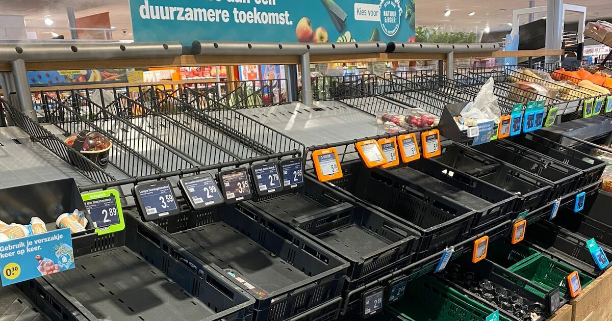 Ook Twentse Albert Heijns nu met lege schappen door staking | Borne ...