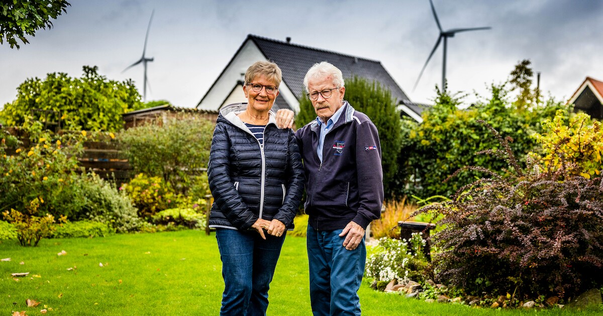 Windmolens ‘in achtertuin’ werden hoger dan gepland, maar het stoort ...