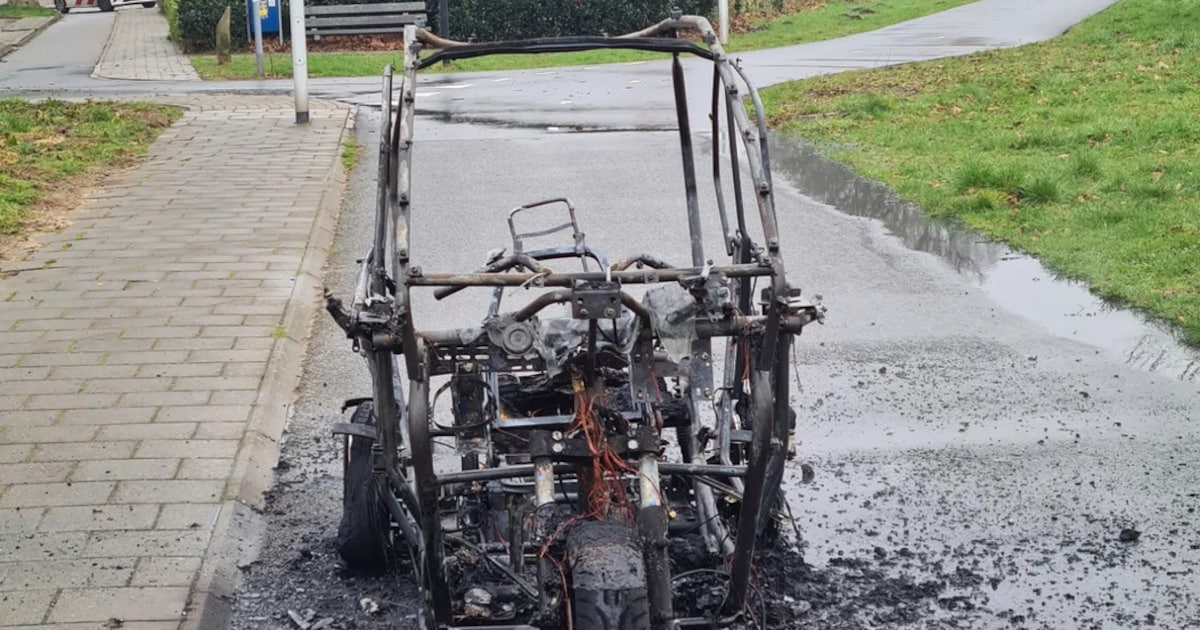 Anchelie (43) werd gered uit een brandende scootmobiel, deze drie ...