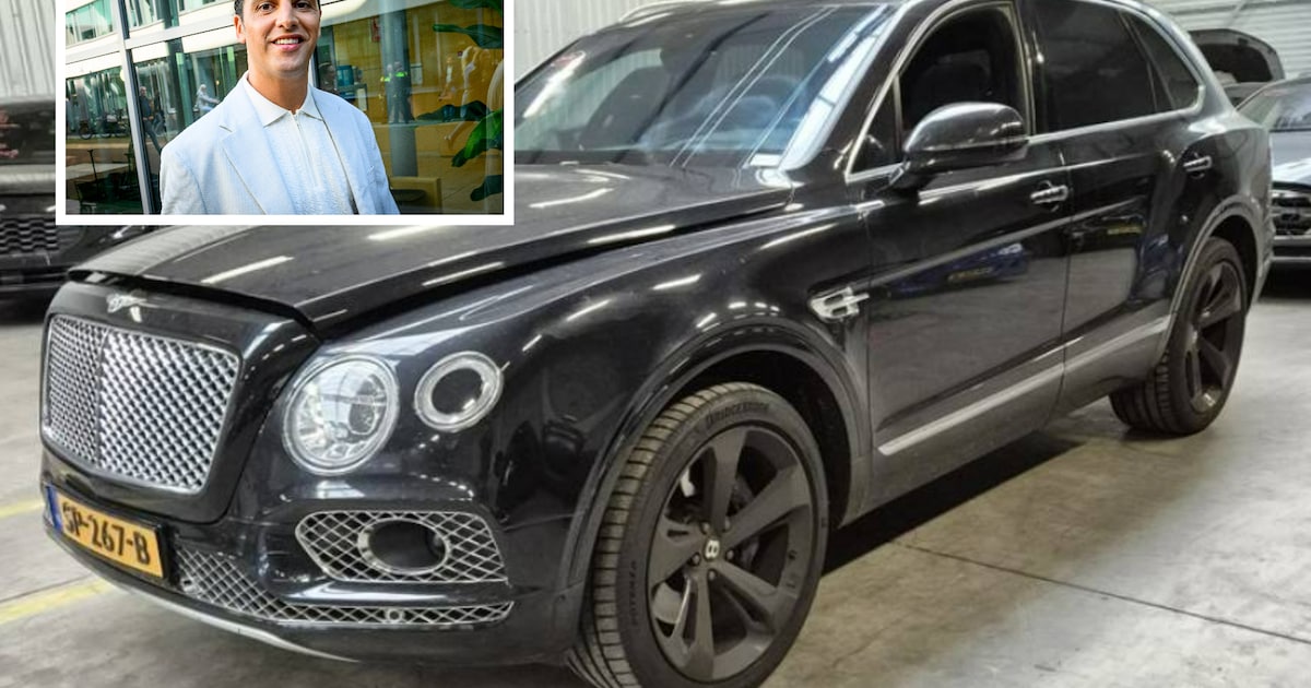 Peperdure Bentley van Ali B gaat onder de hamer in opdracht van de ...