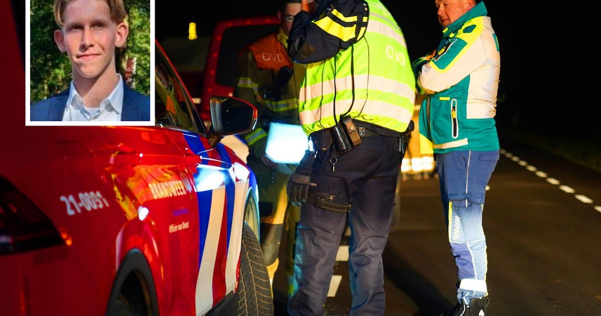 Lars (18) overlijdt als hij na een feestje op de terugweg naar huis wordt aangereden ...