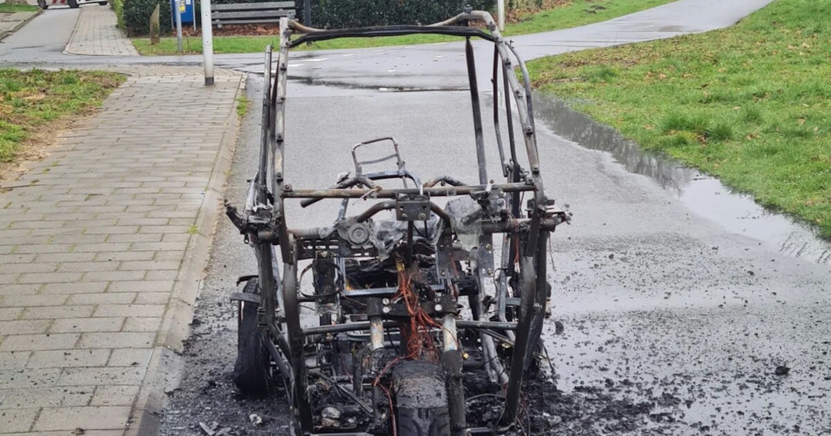 Anchelie (43) werd gered uit een brandende scootmobiel, deze drie ...