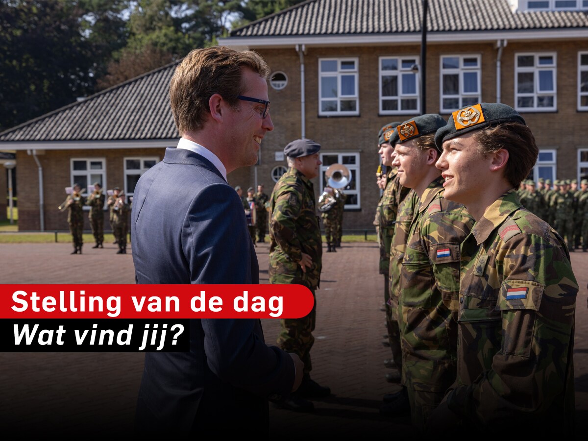 Stelling | De dienstplicht zoals we die van vroeger kennen moet ...