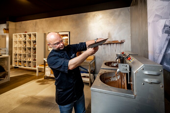 Een bonbon van Bon Bien zorgt voor een explosie van smaak in de mond ...