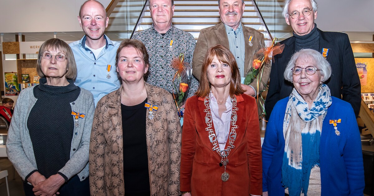 Acht lintjes in gemeente Losser met een bijzonder moment voor ...