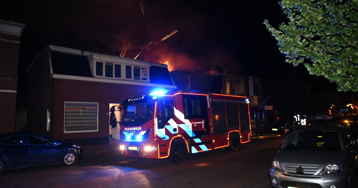 Huurbaas Şaban sleept gewonde bewoner uit brandend huis in Almelo: ‘Ik ...
