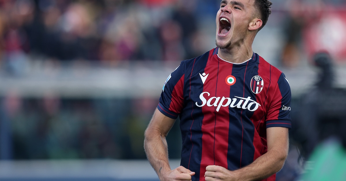 Thijs Dallinga leidt met eerste treffer van seizoen zege Bologna op ...