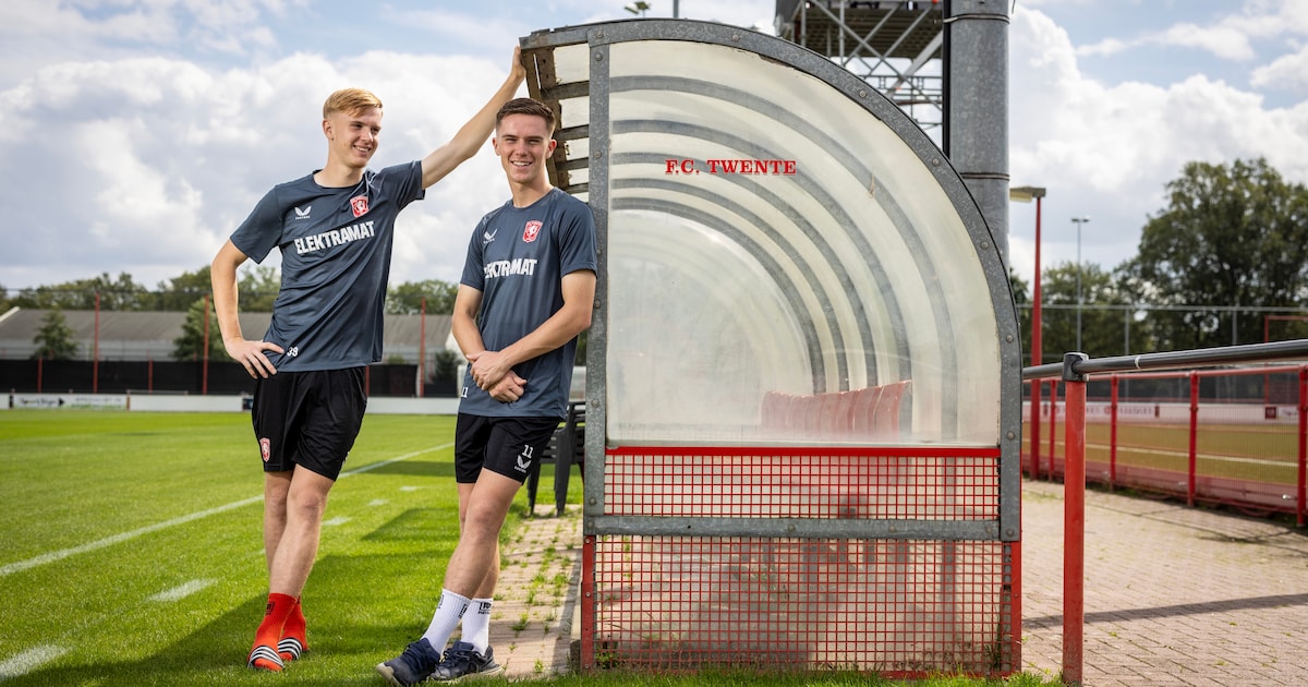 De broertjes Rots hebben de tuin van oma ingeruild voor het eerste van ...