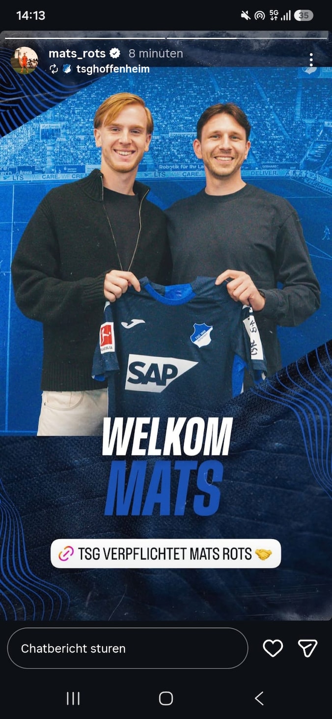 Mats Rots is FC Twente ‘super dankbaar’ na transfer: ‘Maar het was mijn ...