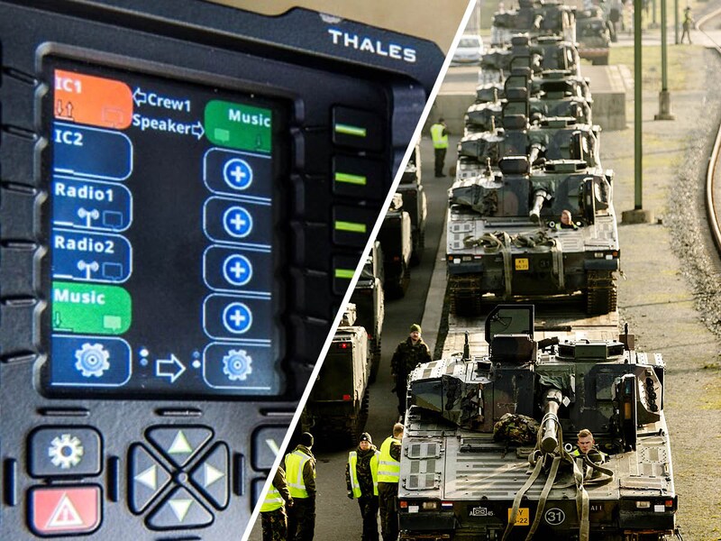 Thales zorgt voor nieuwste communicatie in militaire voertuigen | Regio ...