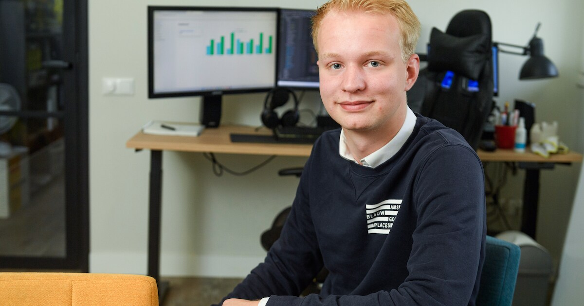 Stephan (19) uit Enter neemt ontslag en begint opnieuw een eigen ...