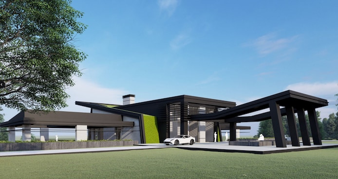 Dit nieuwe landhuis van miljonair Van Merksteijn kent zijn gelijke niet ...