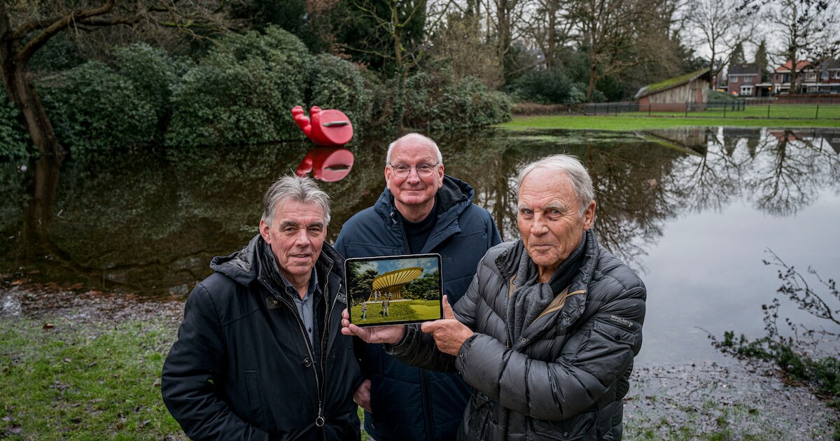 Het Van Heekpark in Enschede is bijna af, alleen dit mist nog ...