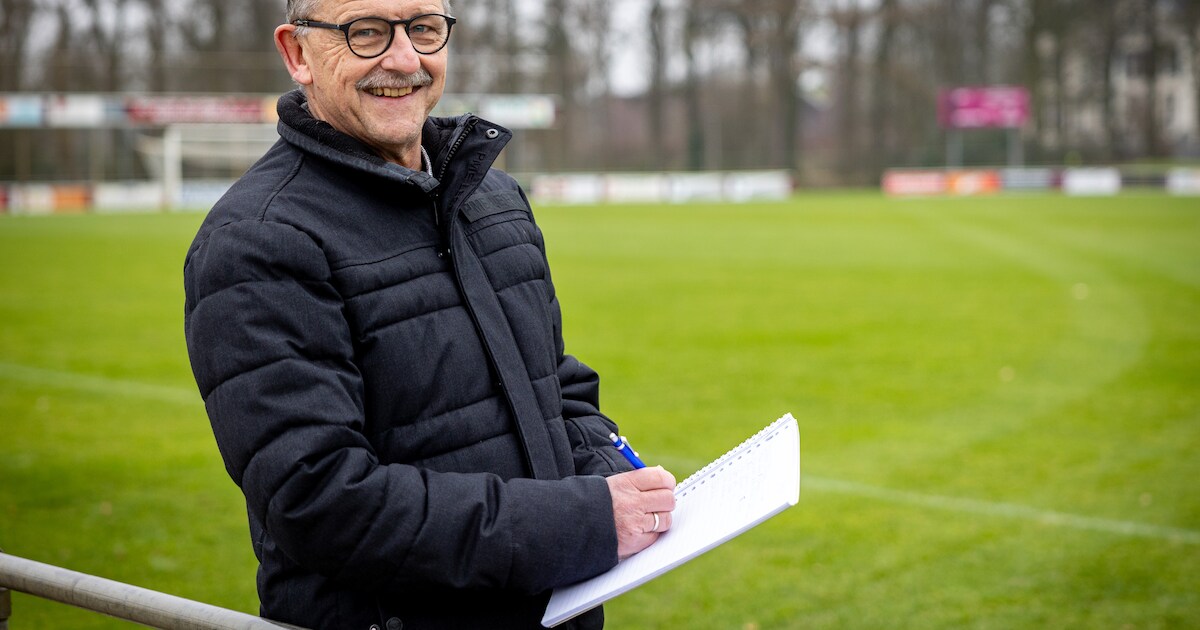 Henk Rustenhoven zweert bij het rood-zwart van GFC in Goor: ‘Onze ...