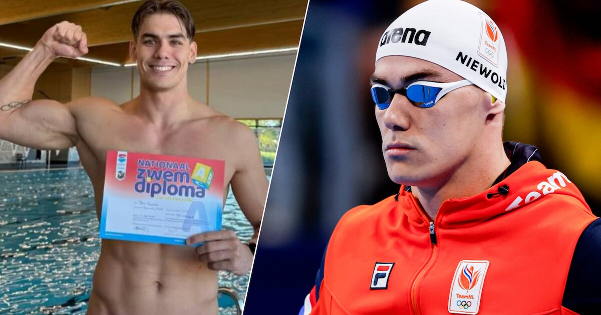 Olympisch topzwemmer haalt zijn A-diploma: ‘Ik moest er serieus voor ...