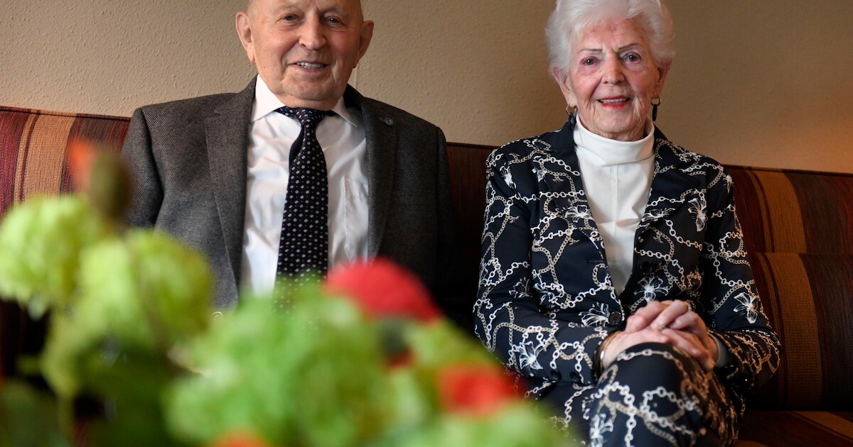 Toos en Johan zijn 65 jaar getrouwd en dat zonder één keer ruzie ...