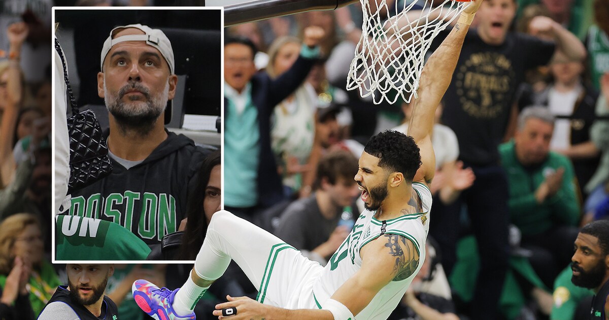‘Fan’ Pep Guardiola ziet Boston Celtics eerste tikje uitdelen in finale ...