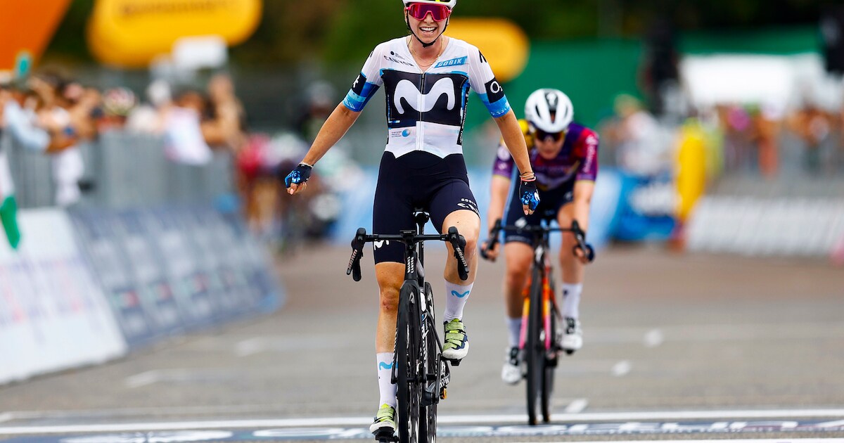 Anna van der Breggen moet op speciale plek genoegen nemen met tweede ...