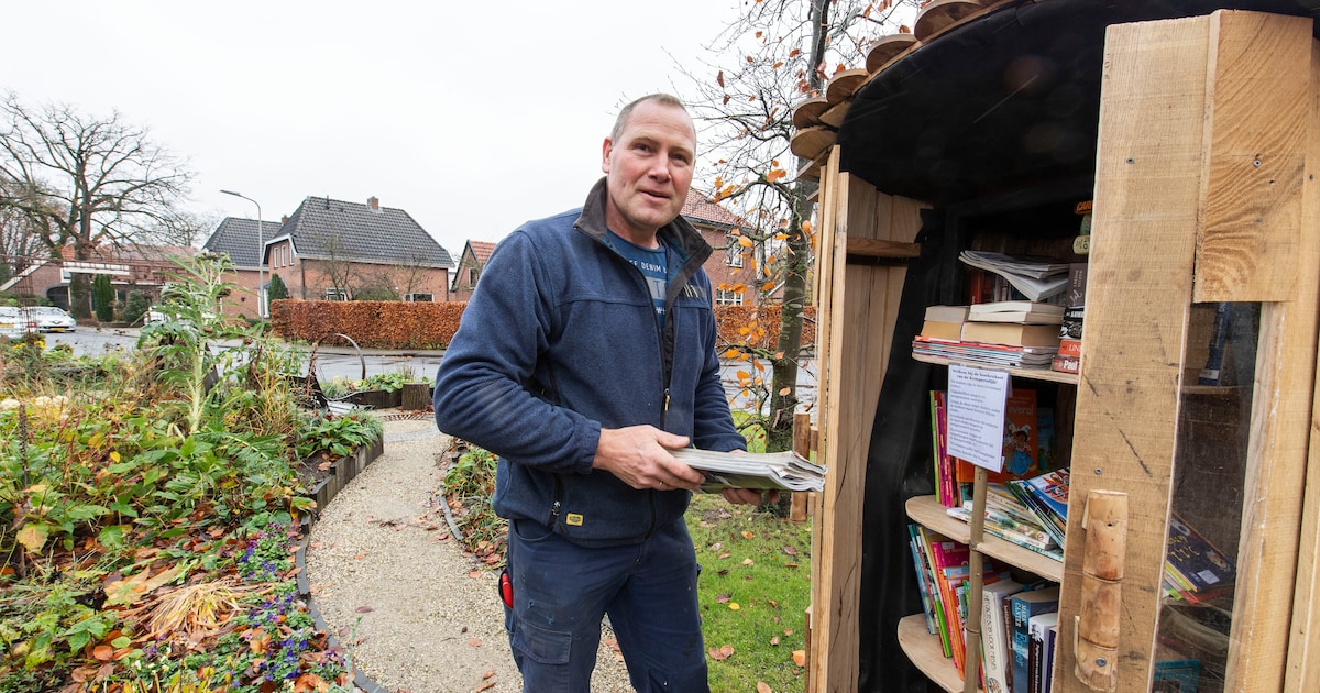 Needenaar Gerard ten Hoopen komt met boekenboom: ‘Tuinieren verveelt ...