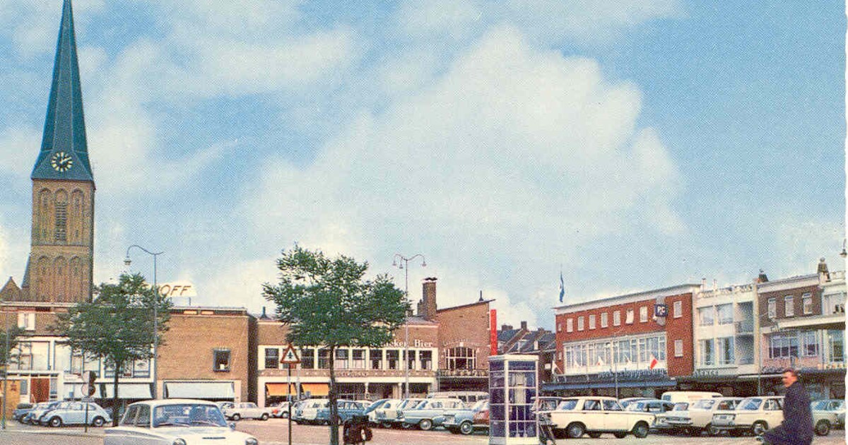 Hoe een gehavende stad Hengelo naar een ‘forsch’ plein hunkerde ...