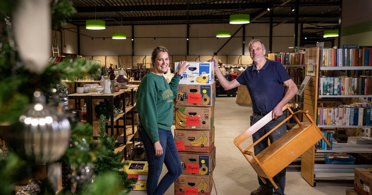 Denekamp heeft straks een fabriekshal vol kringloopspullen: ‘Steeds ...